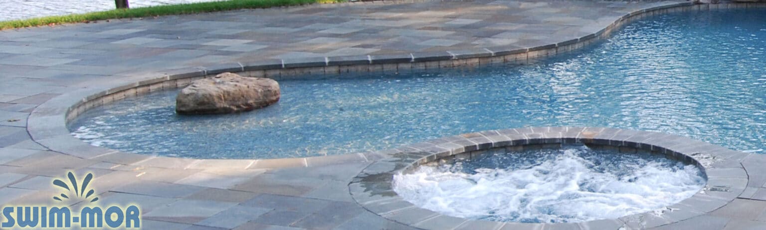 Walk In Beach Entry Pool - Swim-Mor Pools and Spas