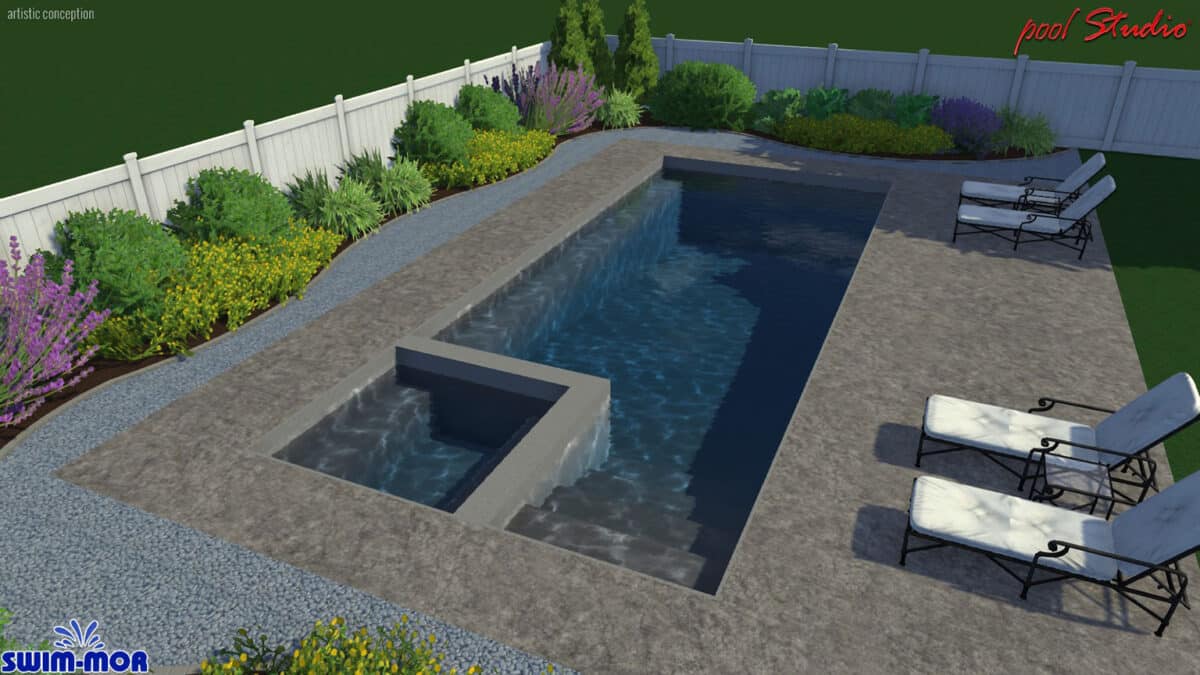 Custom Pool Designs - Swim-Mor Pools and Spas