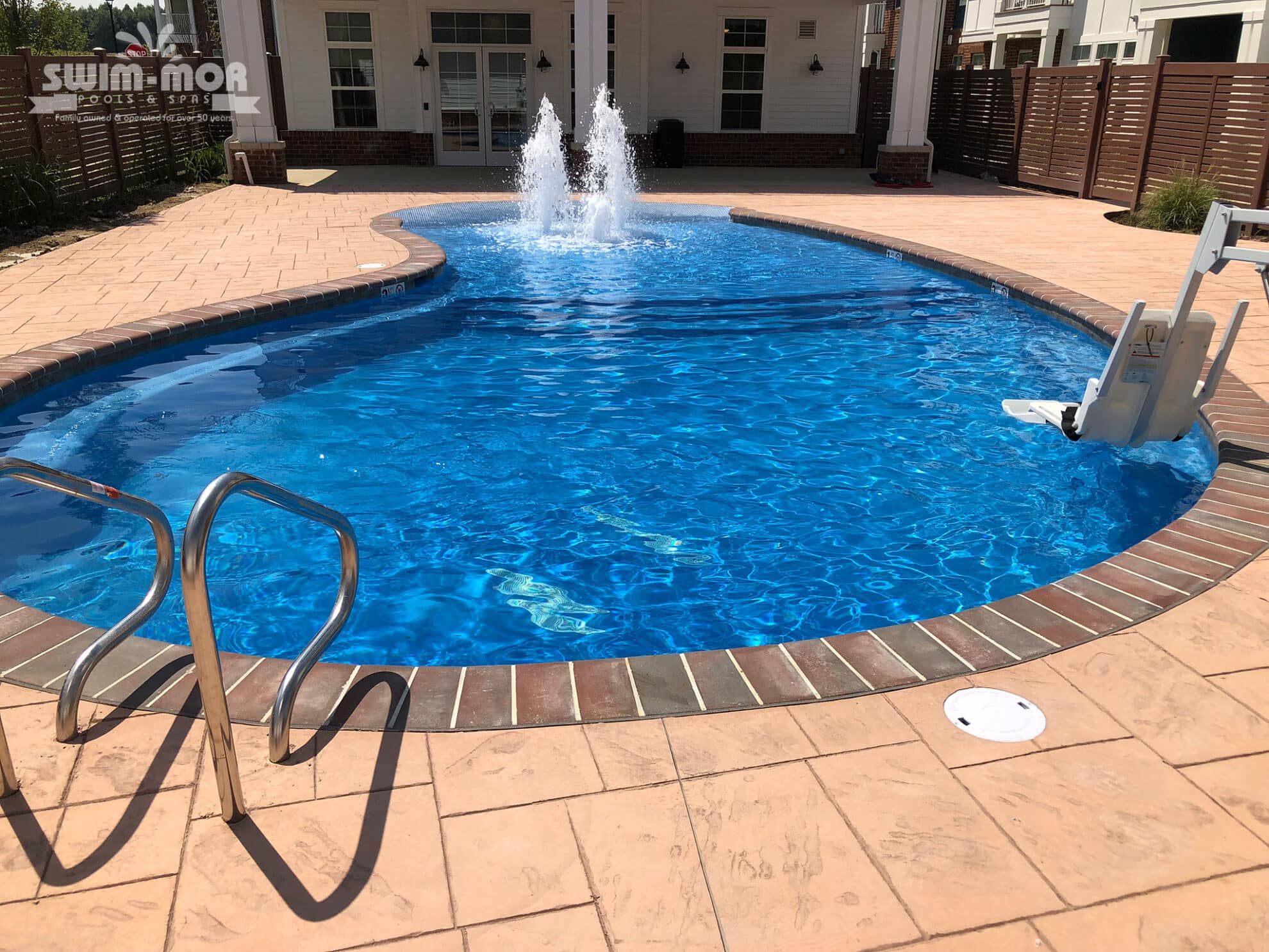 Walk In Beach Entry Pool - Swim-Mor Pools and Spas