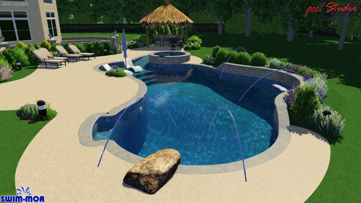 Custom Pool Designs - Swim-Mor Pools and Spas