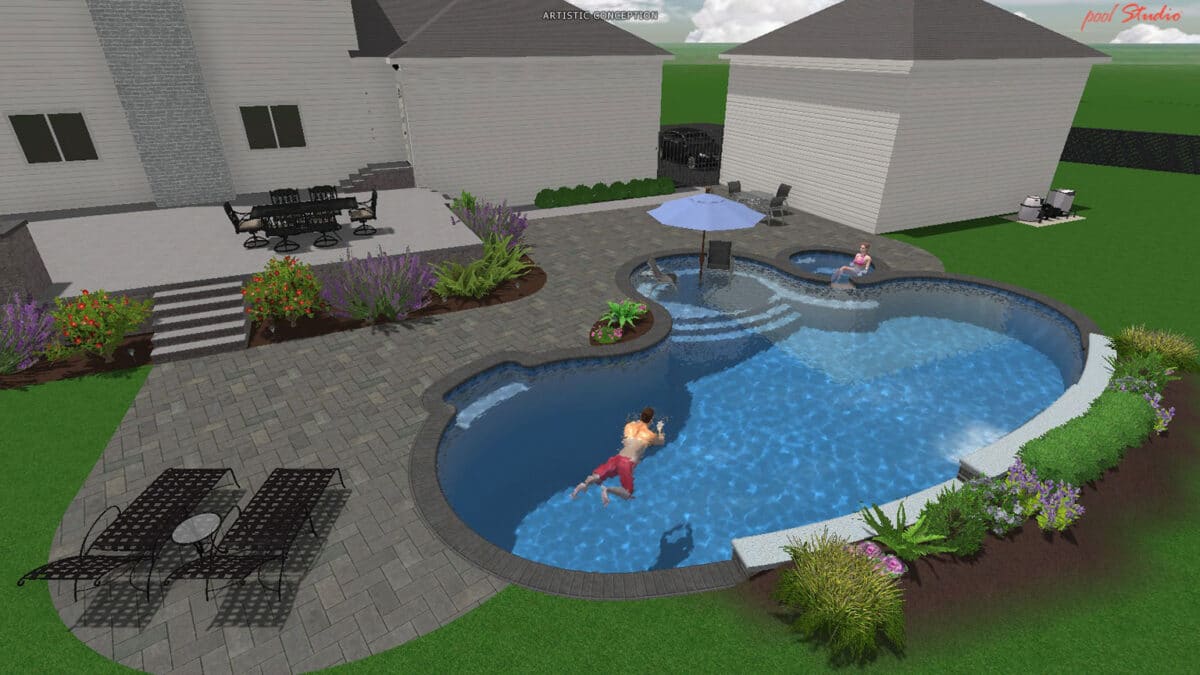 Custom Pool Designs - Swim-Mor Pools and Spas