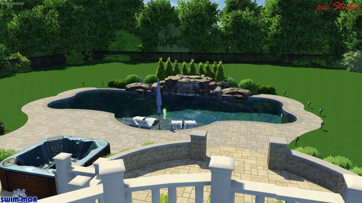 Custom Pool Designs - Swim-Mor Pools and Spas