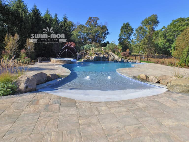 Walk In Beach Entry Pool - Swim-Mor Pools and Spas