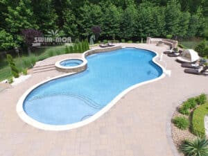 Walk In Beach Entry Pool - Swim-Mor Pools and Spas