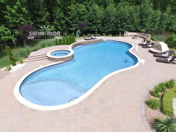 Walk In Beach Entry Pool - Swim-Mor Pools and Spas