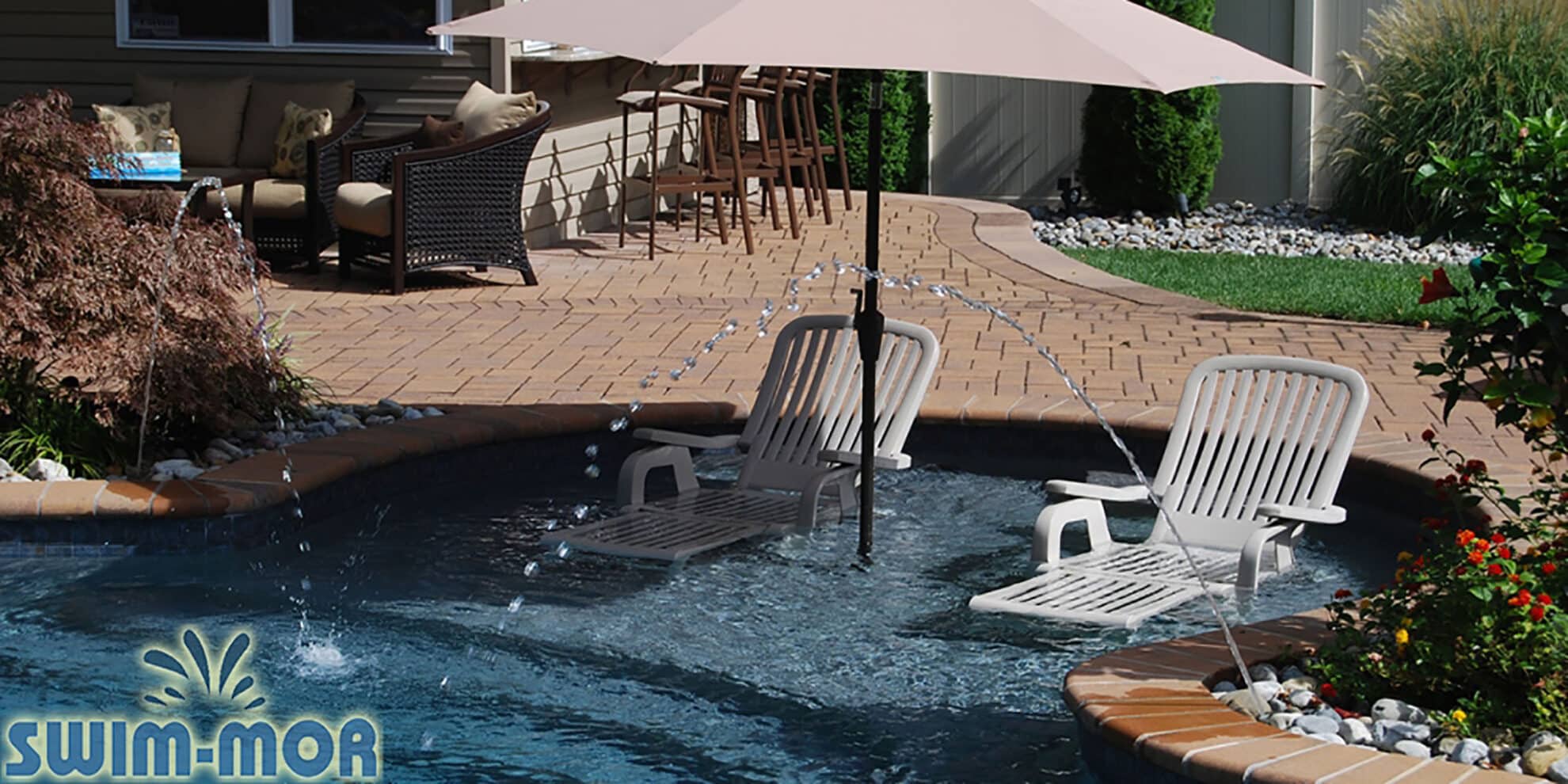 Add a Sun Shelf - Swim-Mor Pools and Spas