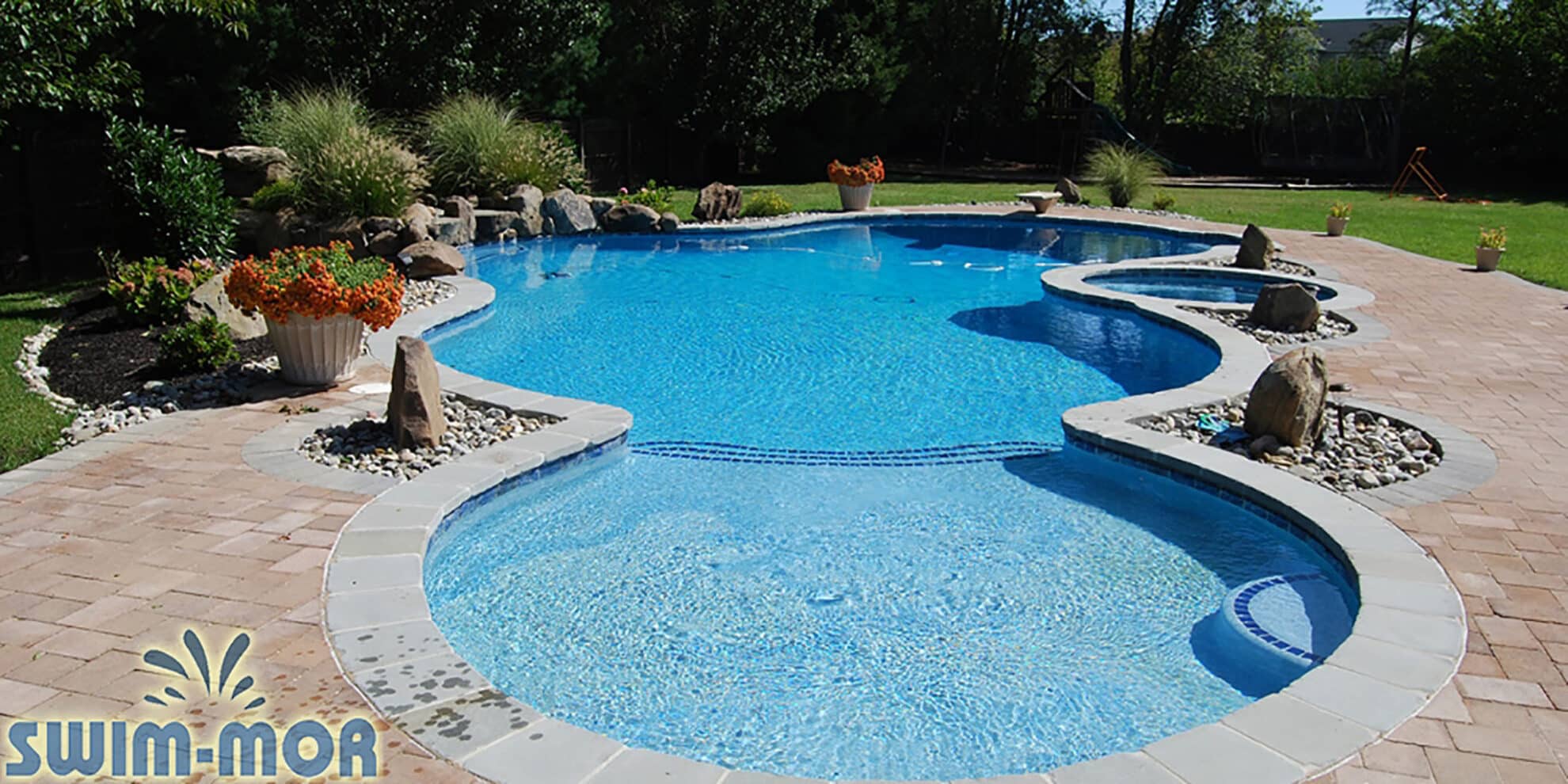 Pool Sun Shelves - Swim-Mor Pools and Spas