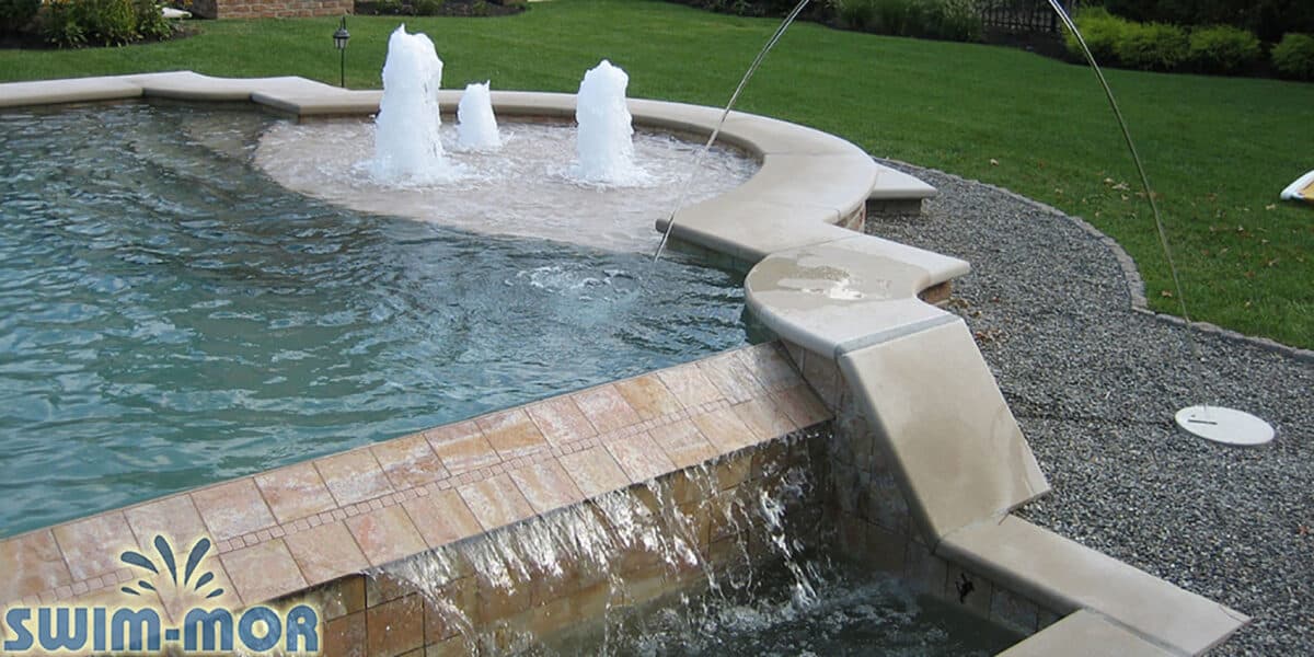 Pool Water Features - Swim-Mor Pools and Spas