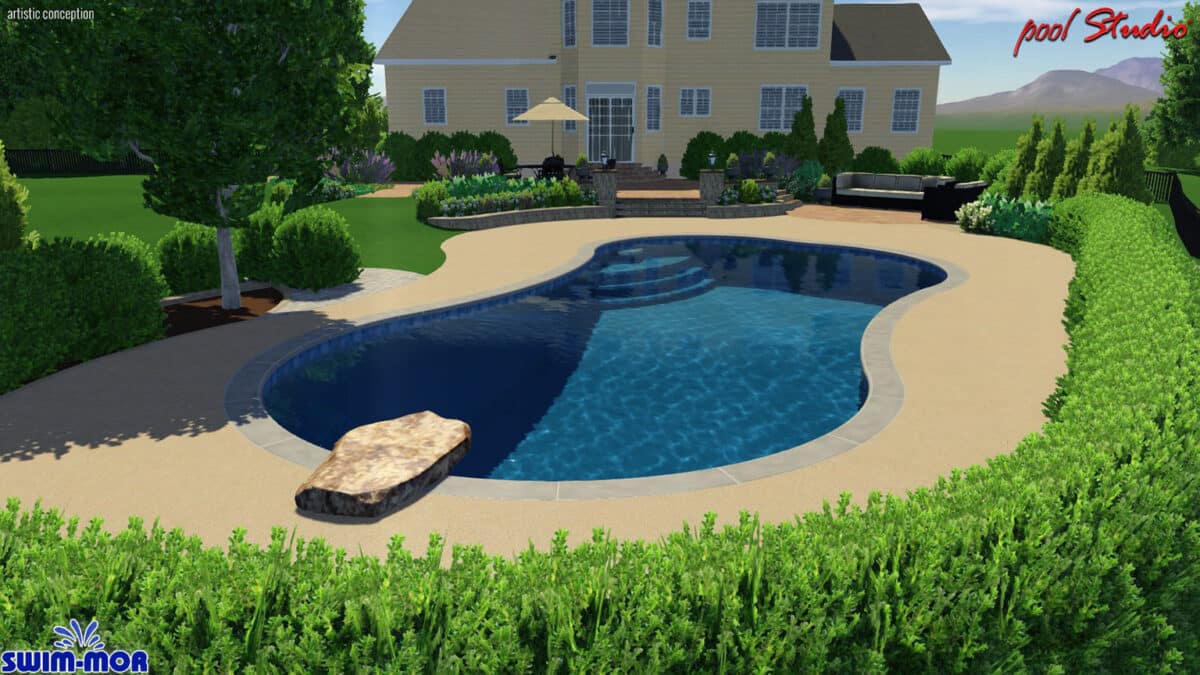 Custom Pool Designs - Swim-Mor Pools and Spas